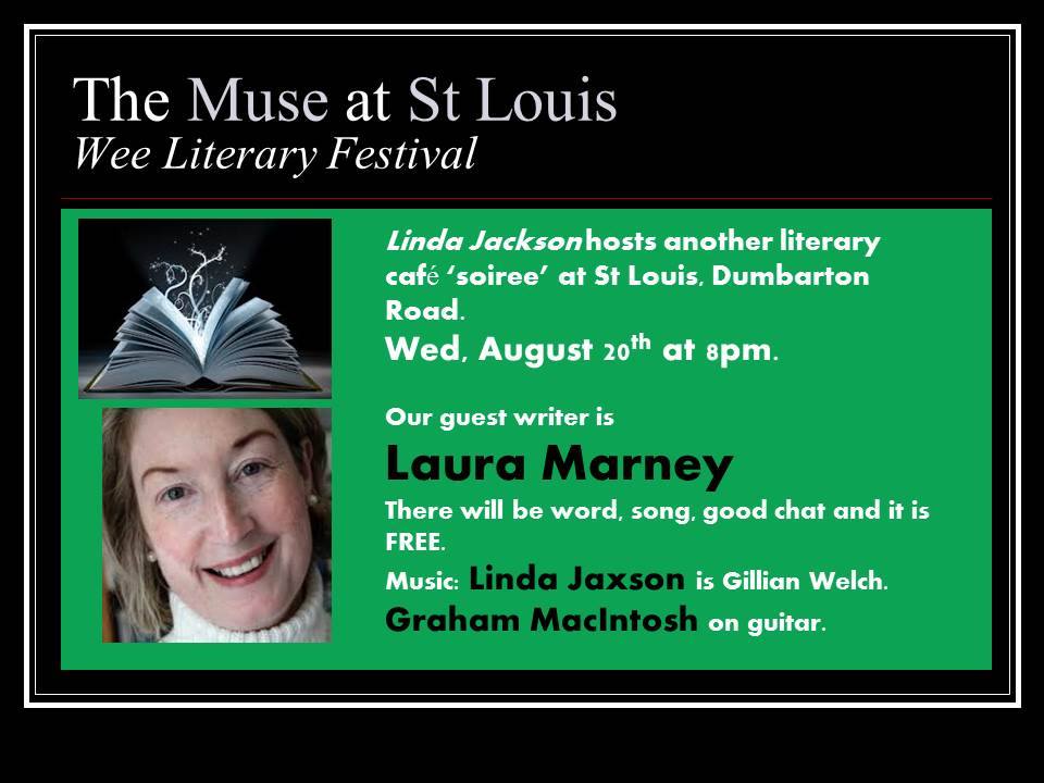 The Muse at St Louis, Laura Marney, Wed 20 August - Glasgow West End