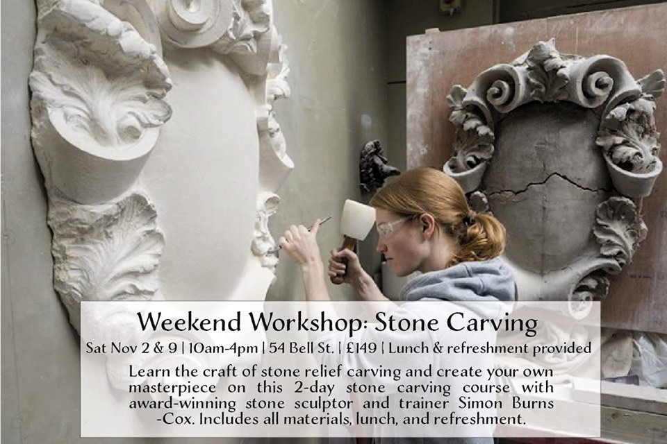 Stone Carving Workshop Glasgow - Glasgow West End