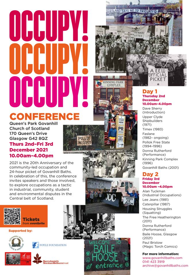 Occupy! Conference - Glasgow West End