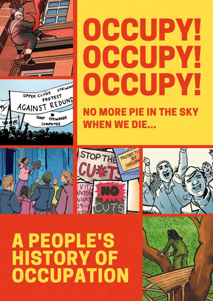 Occupy! Occupy! Occupy! - graphic novel launch - Glasgow West End