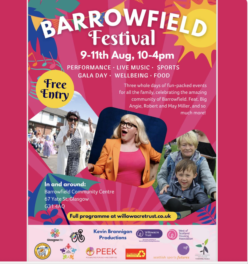 Barrowfield Festival 2023 - Glasgow West End