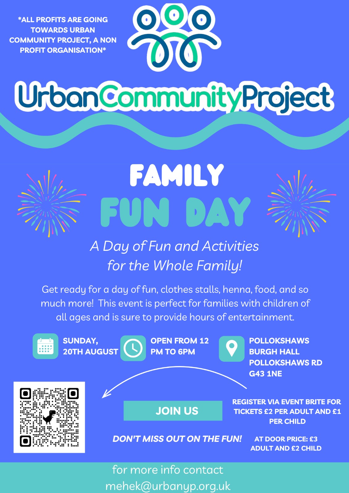 Family Fun Day Pollokshaws Burgh Hall - Glasgow West End