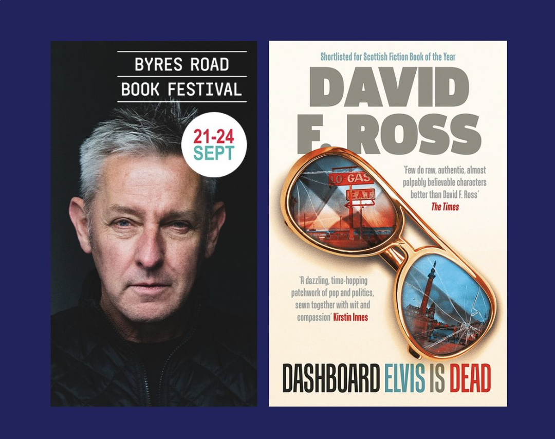 David F. Ross at Byres Road Book Festival - Glasgow West End