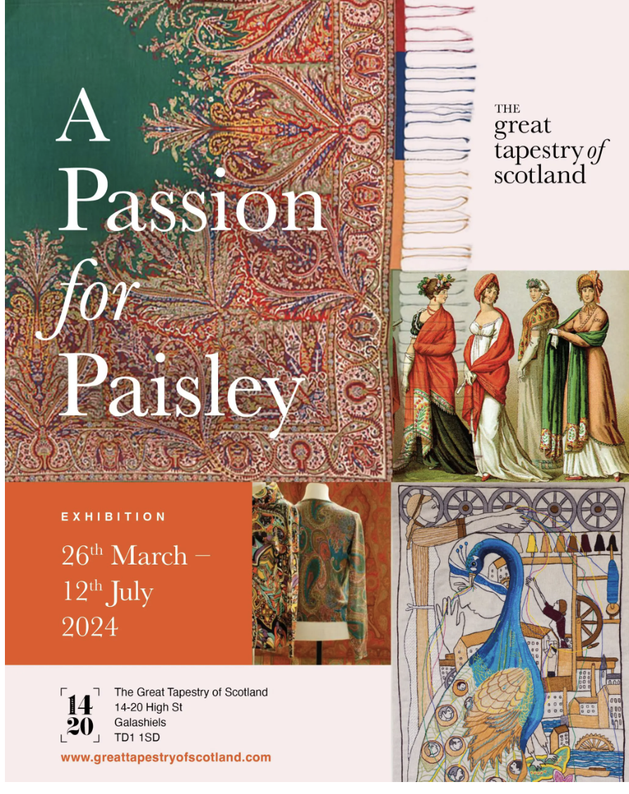 A Passion for Paisley Talk and Exhibition - Glasgow West End