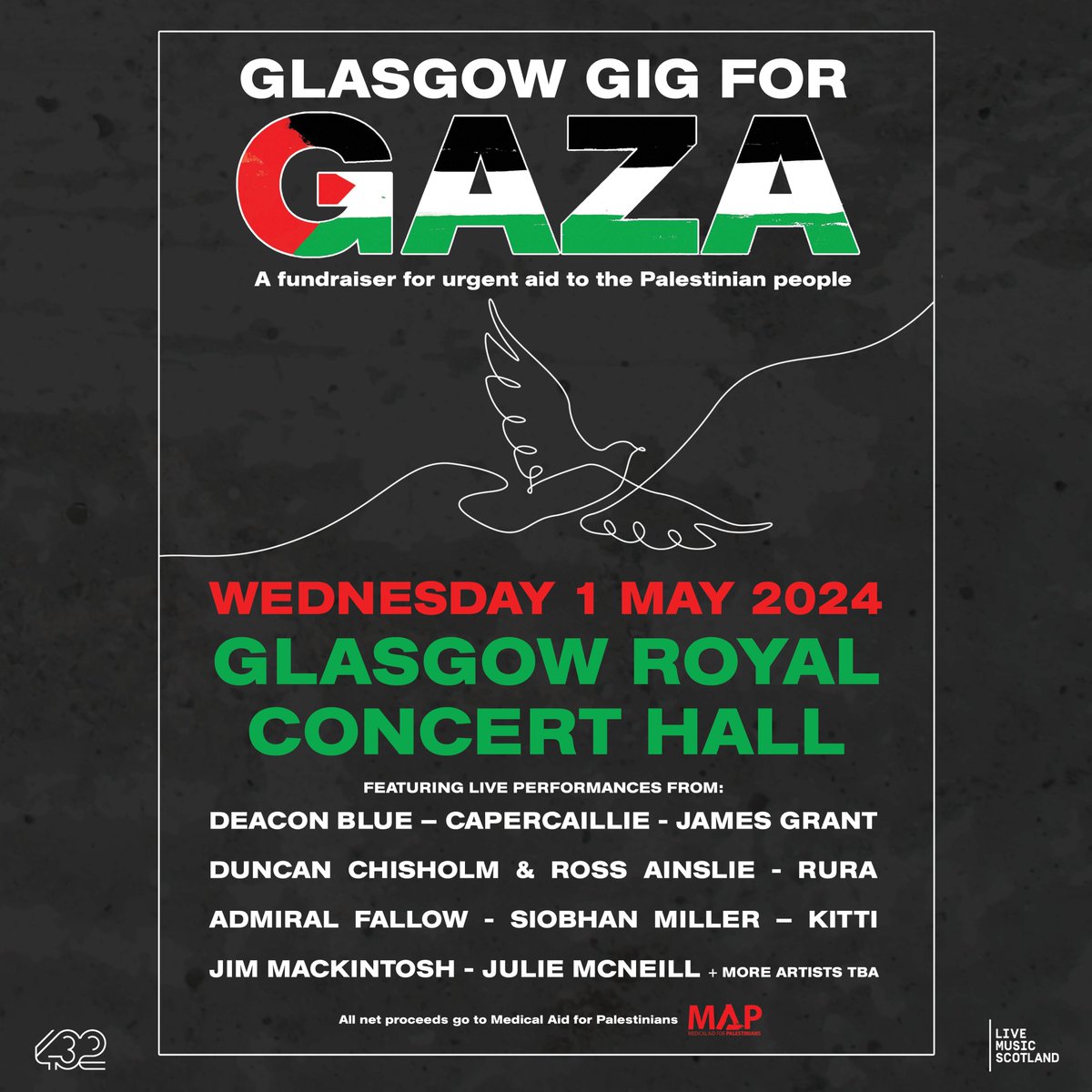 Glasgow Gig for Gaza - Glasgow West End