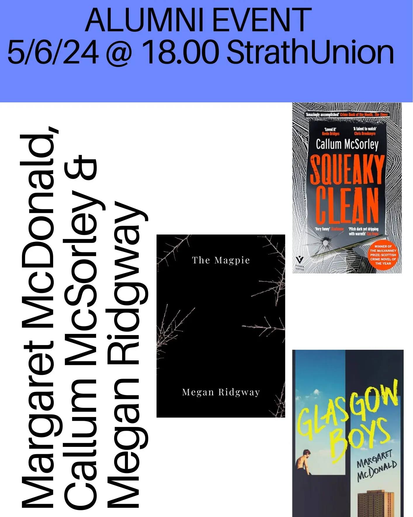 Alumni Event, 60 Years of English & Creative Writing - Glasgow West End