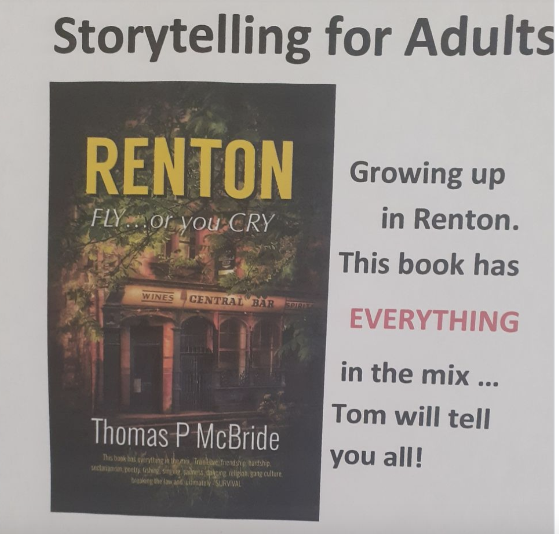 Storytelling For Adults, Alexandria - Glasgow West End