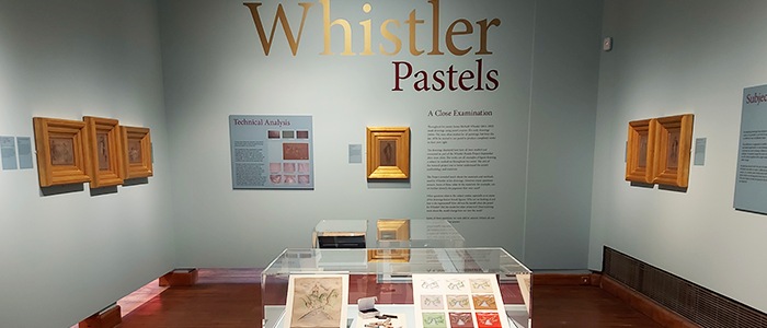 Whistler Pastels - The Hunterian - Glasgow West End